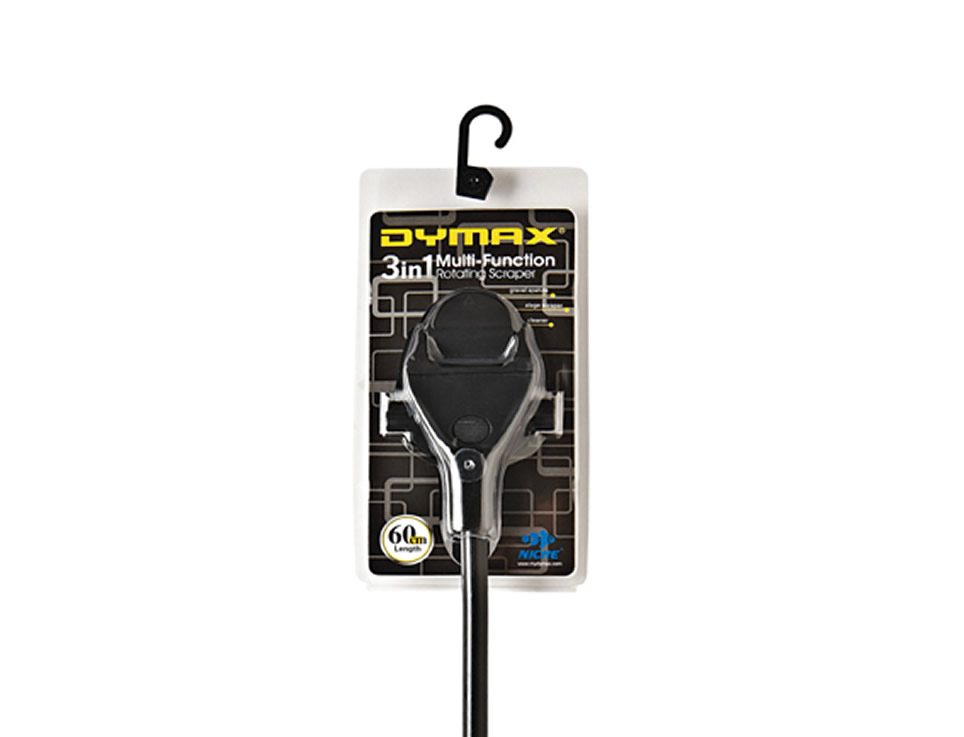 Acuarios Plantados - Raspador De Vidrio Rotativo Multifunción 3 En 1 Dymax